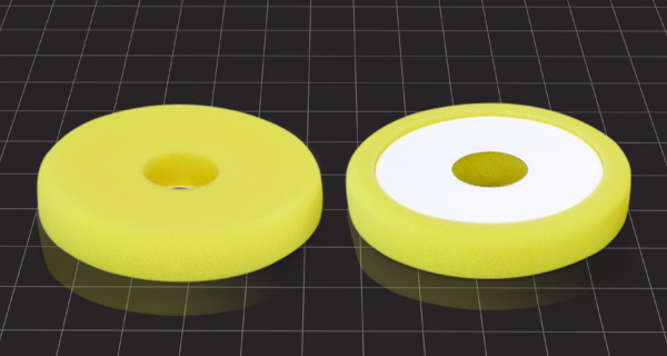 Urethane Cutting Pad No.4 185φ×35T×50φ Concave | FE TRADE CO., LTD